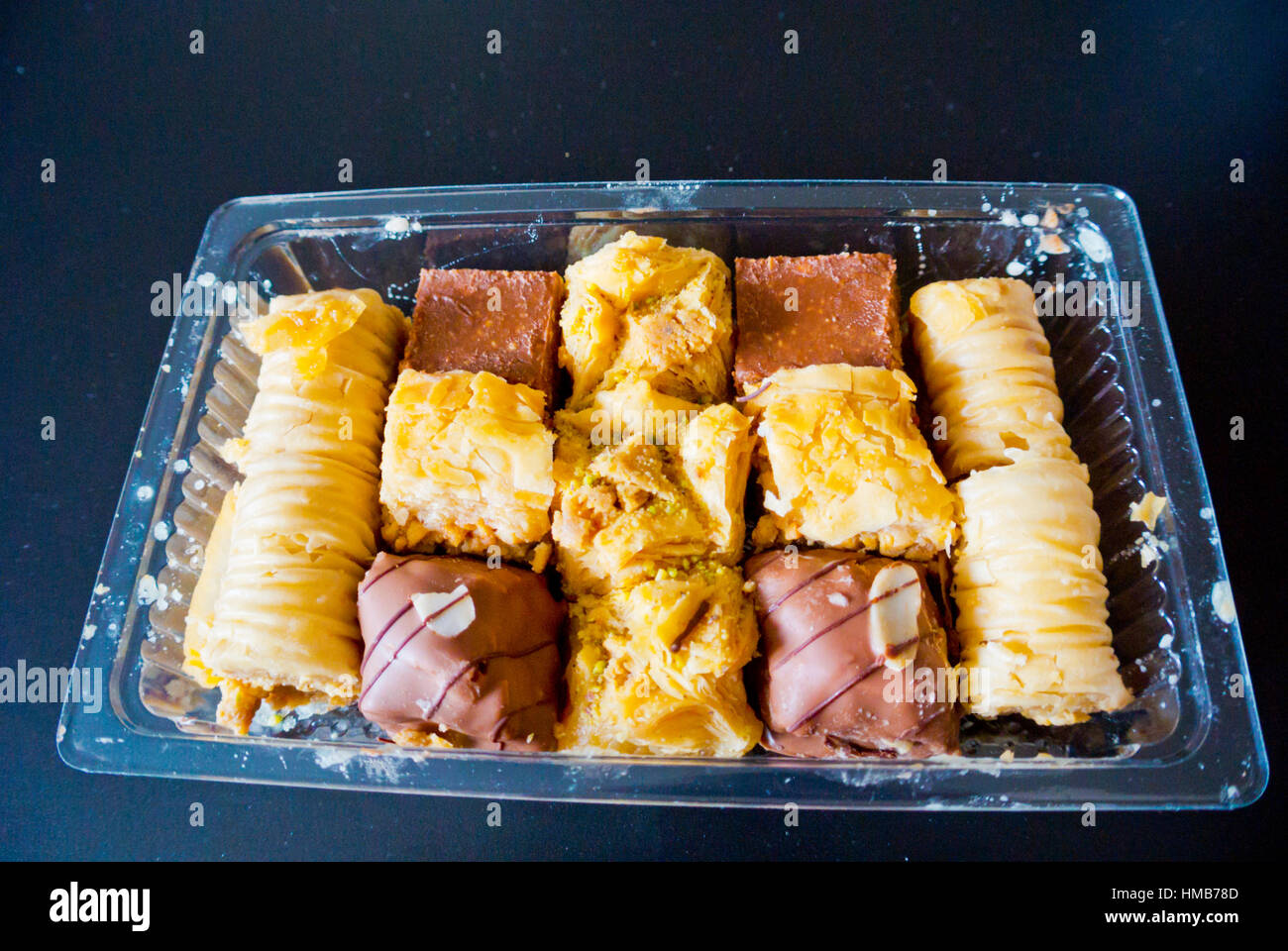 Baklava mix, from a supermarket Stock Photo - Alamy