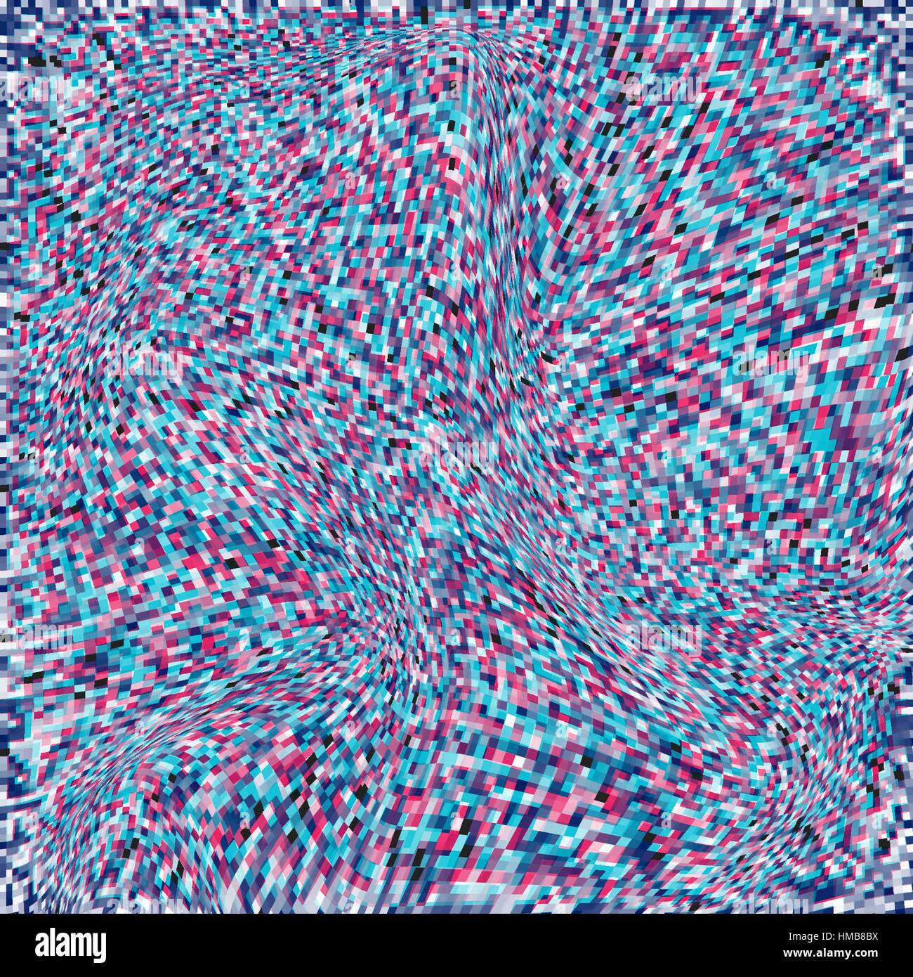 vector television warped colored noise abstract pixels glitch modern ...