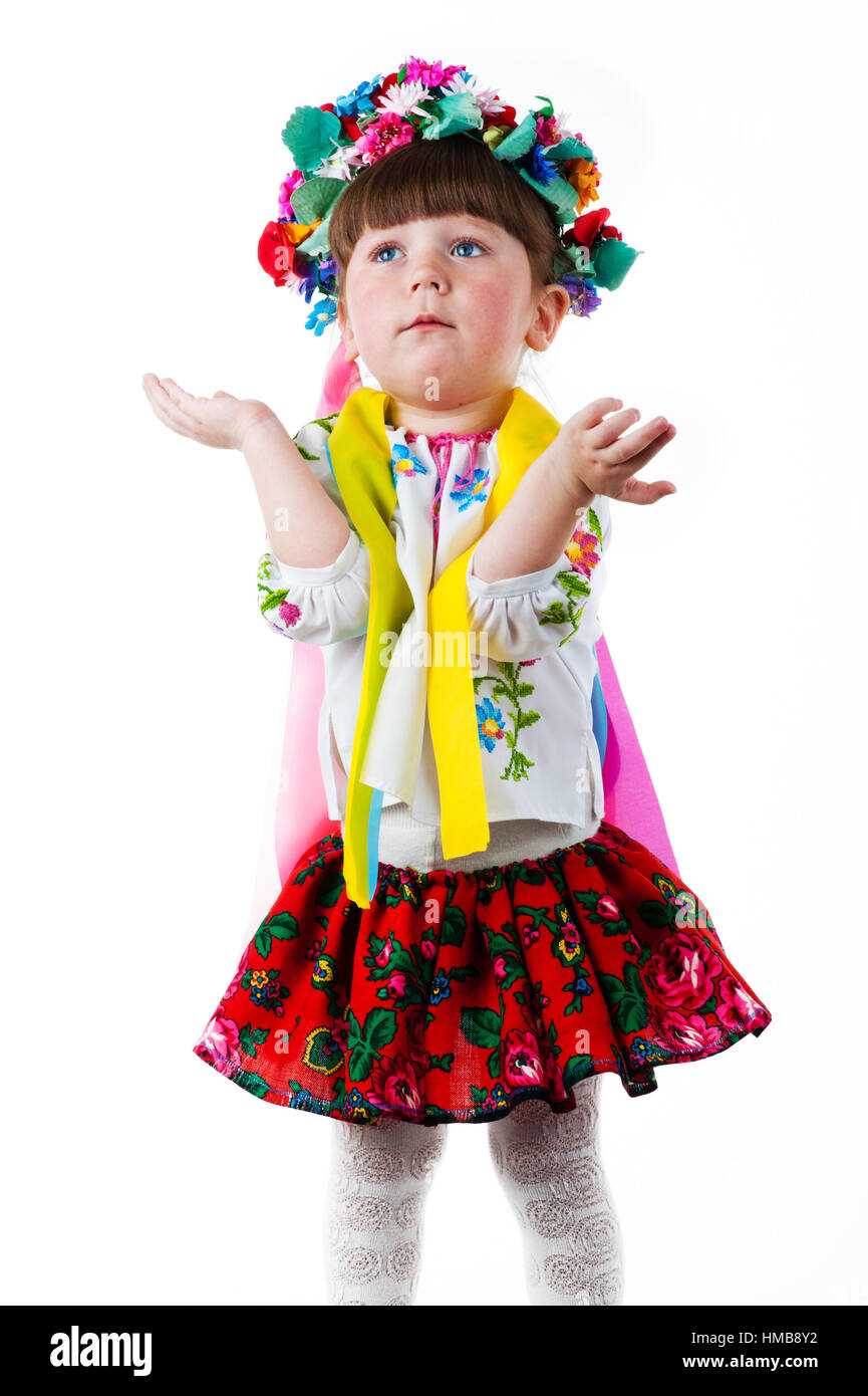 Ukrainian baby girl Stock Photo - Alamy