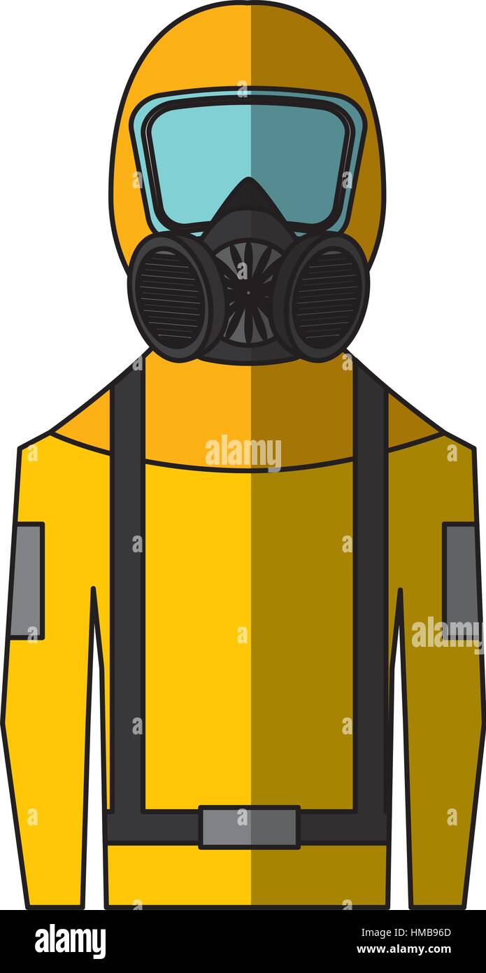 worker avatar with safety suit vector illustration design Stock Vector ...