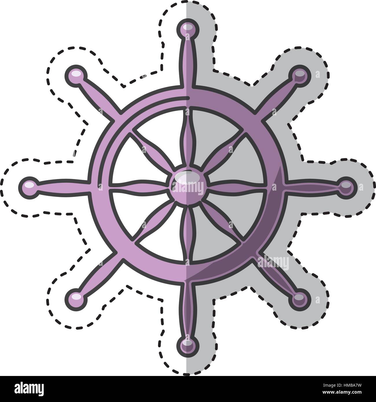 Timon ship marine icon hi-res stock photography and images - Alamy