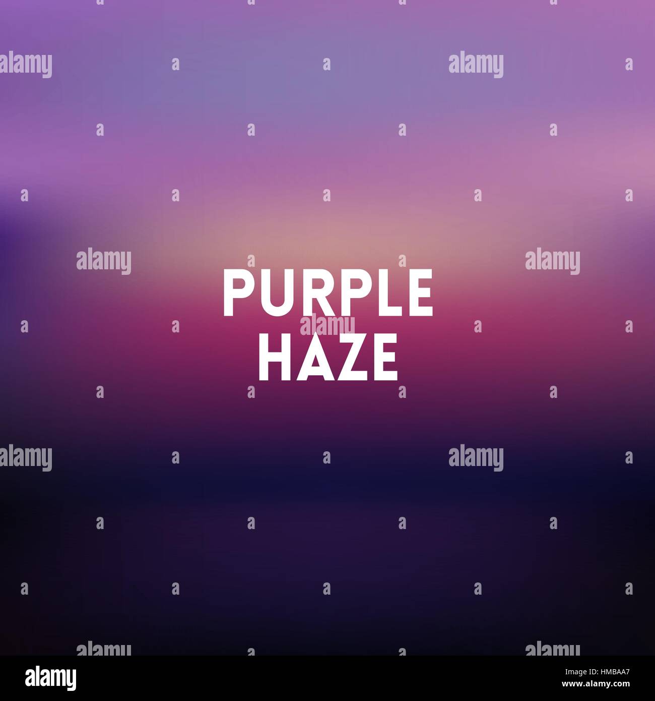 square blurred lilac background - sunset colors With motivating quote ...