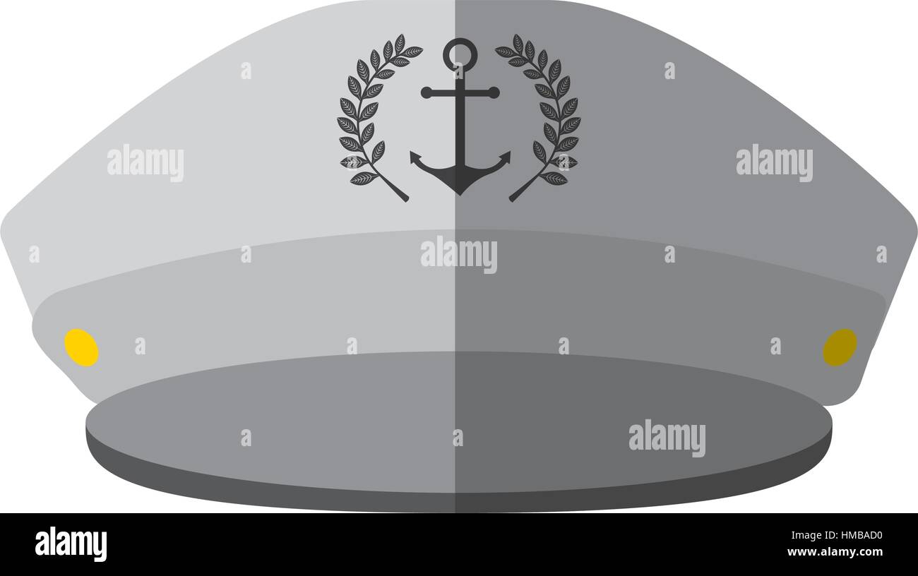 sailor cap isolated icon vector illustration design Stock Vector Image ...