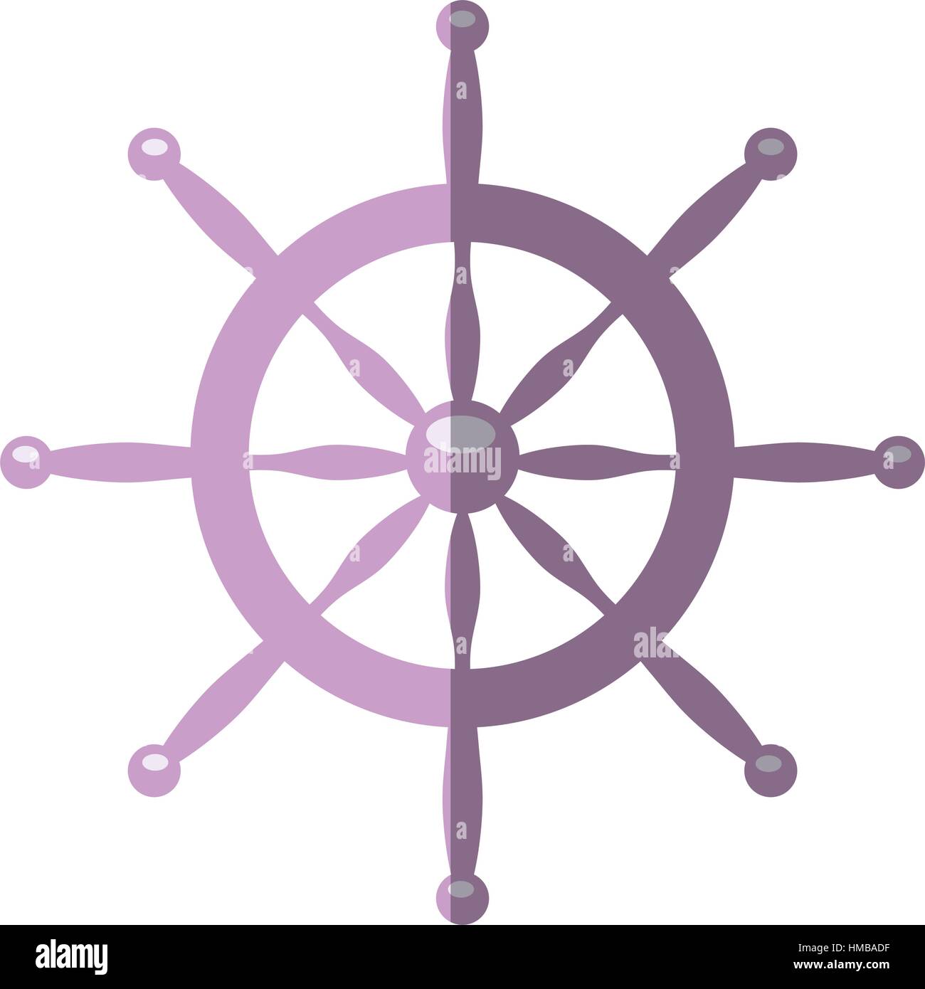 Timon boat isolated icon hi-res stock photography and images - Alamy