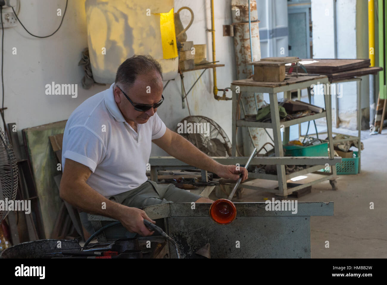Malta glass craft hi-res stock photography and images - Alamy