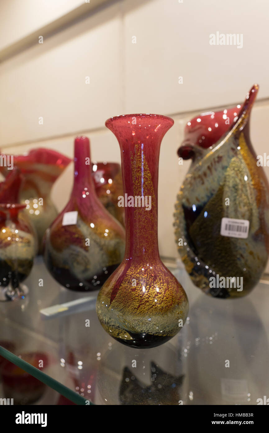 glass factory in Malta Stock Photo - Alamy