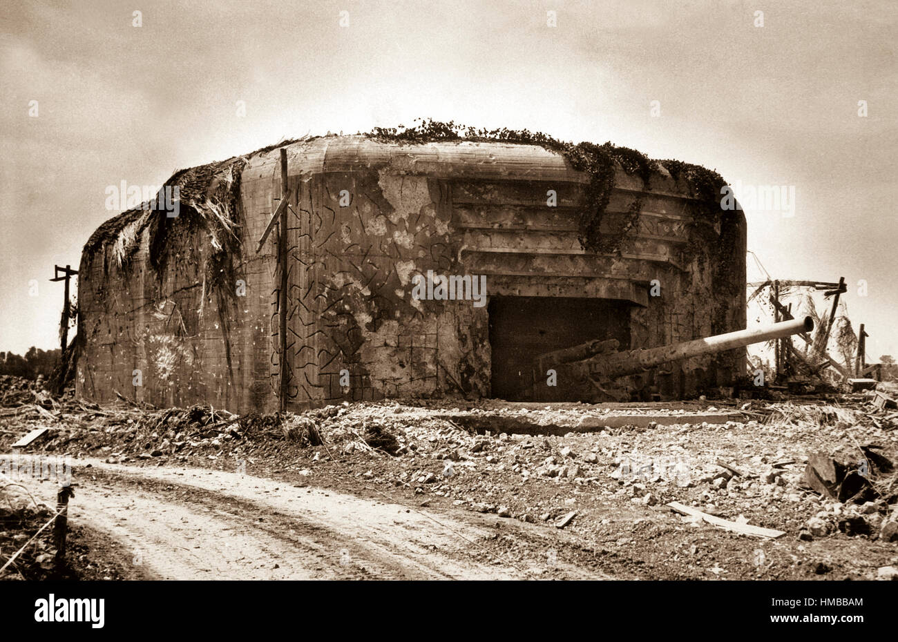 World war ii gun emplacement hi-res stock photography and images - Alamy