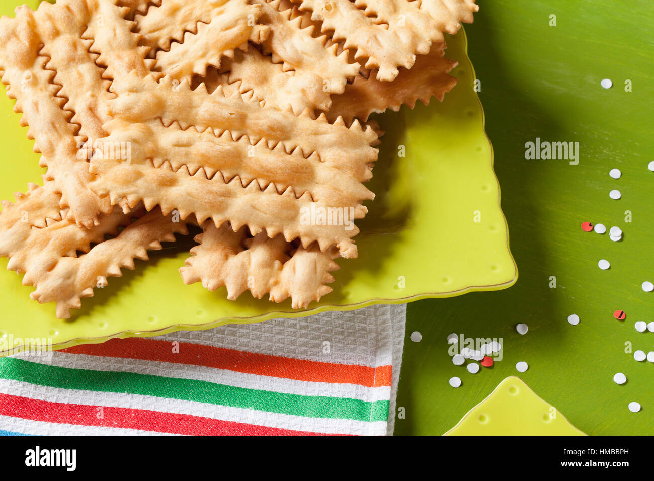 Typical carnival italian fritters hi-res stock photography and images ...