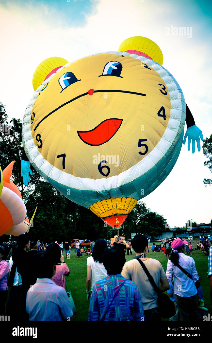 Colorful hot air balloons Stock Photo - Alamy