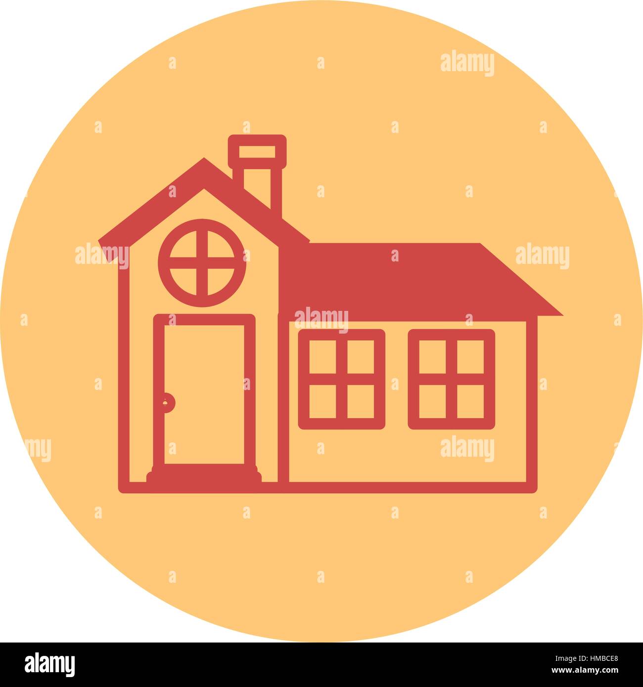 House real estate icon vector illustration graphic design Stock Vector ...