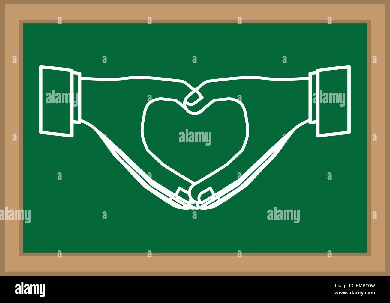 Human hands doing a symbol icon vector illustration graphic design ...