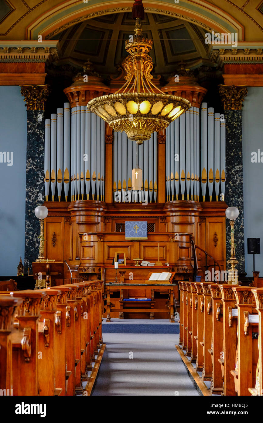 Saltaire United Reformed Church, Bradford, West Yorkshire Stock Photo ...