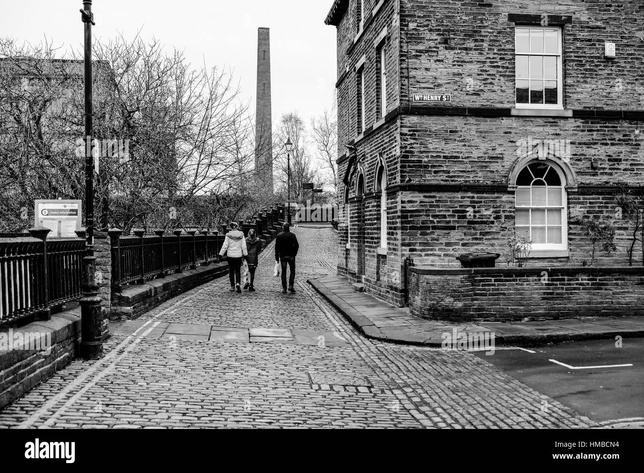 Saltaire in Bradford , a Village built by Sir Titus Salt for his ...