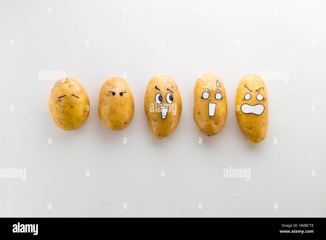Cartoon faces expressions hi-res stock photography and images - Alamy