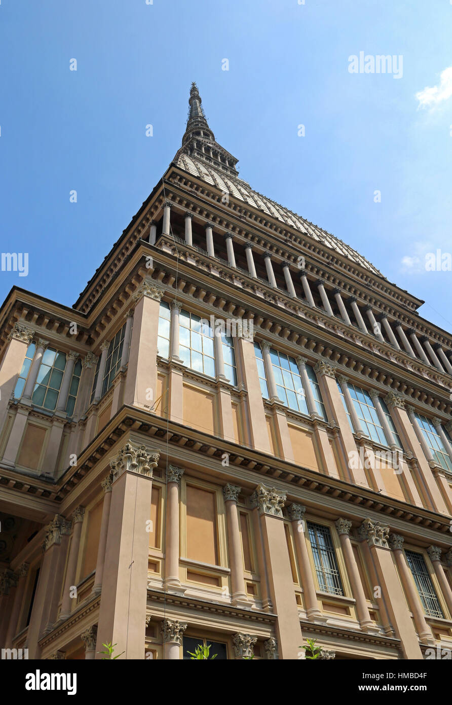 huge building called MOLE ANTONELLIANA with big Dome which is the ...