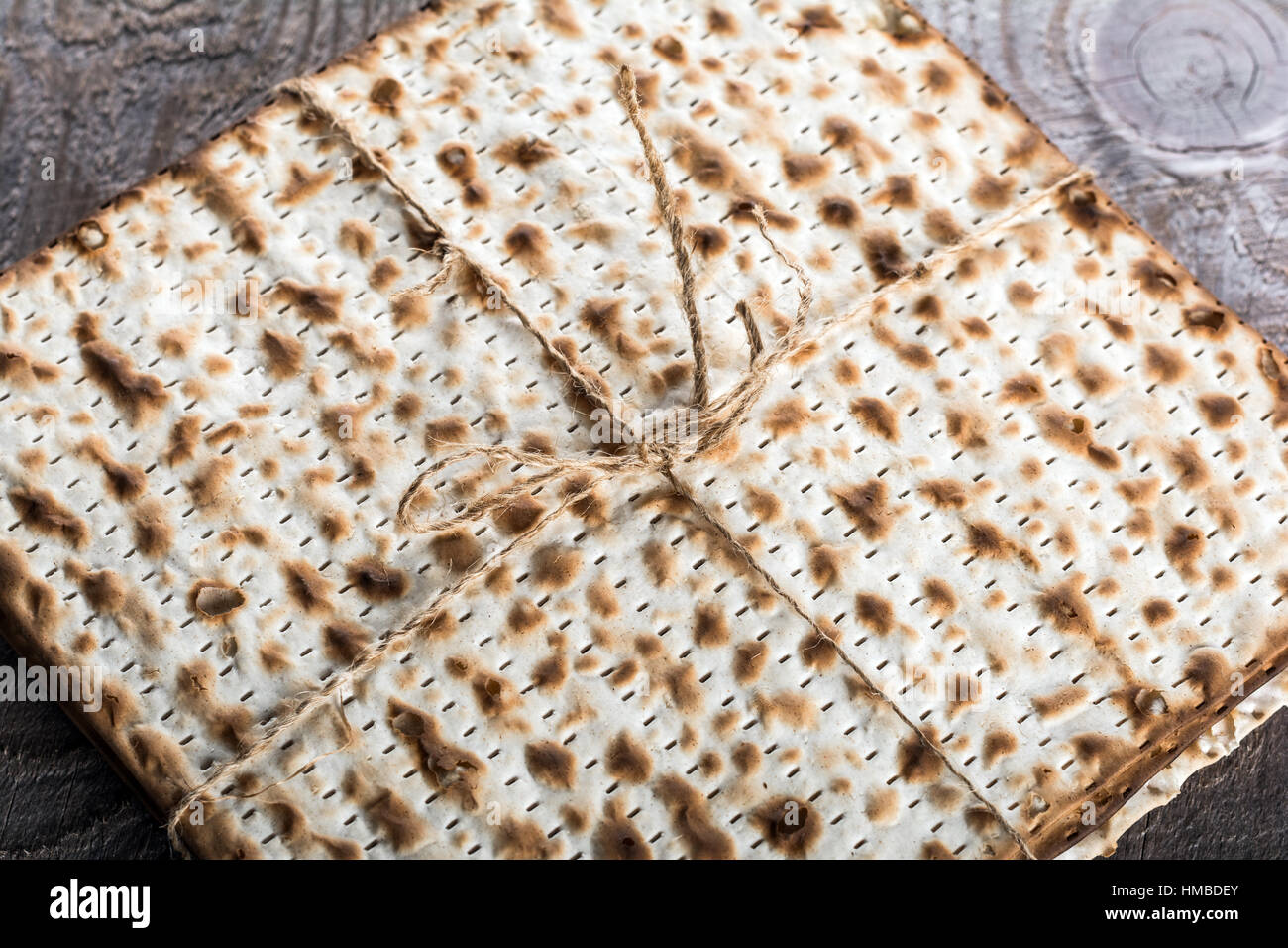 Jewish matza on Passover Stock Photo - Alamy