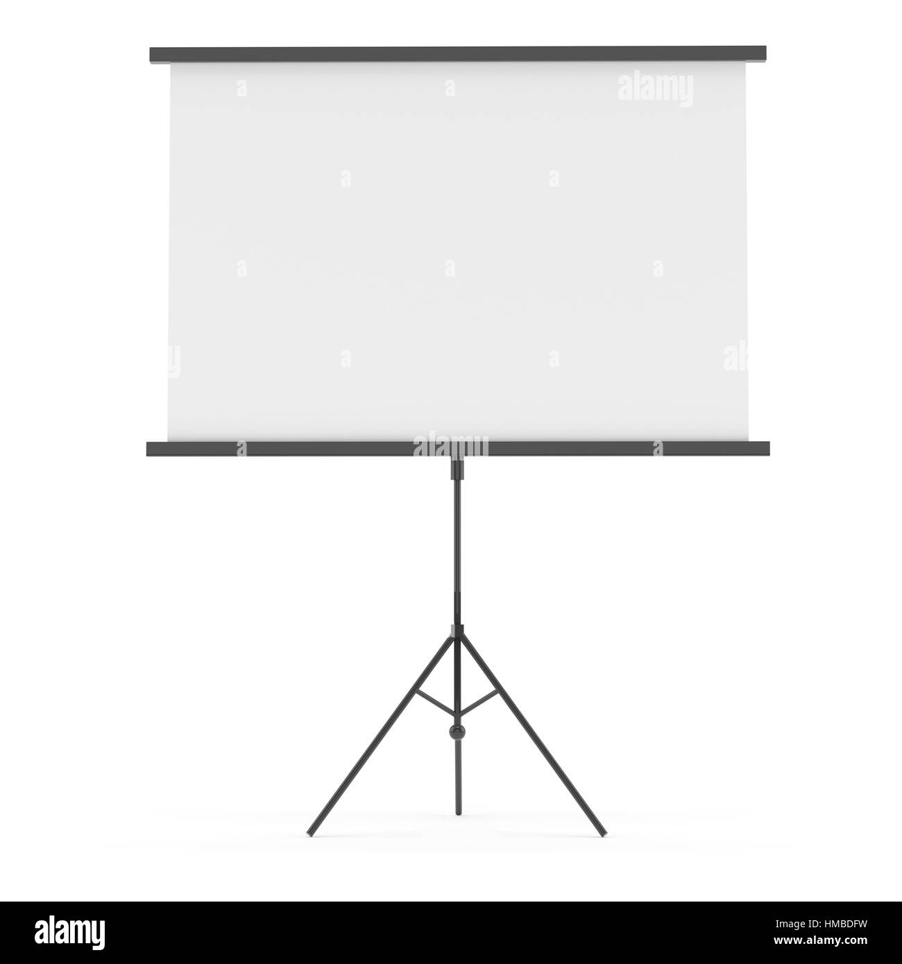 Blank Projection screen Stock Photo - Alamy