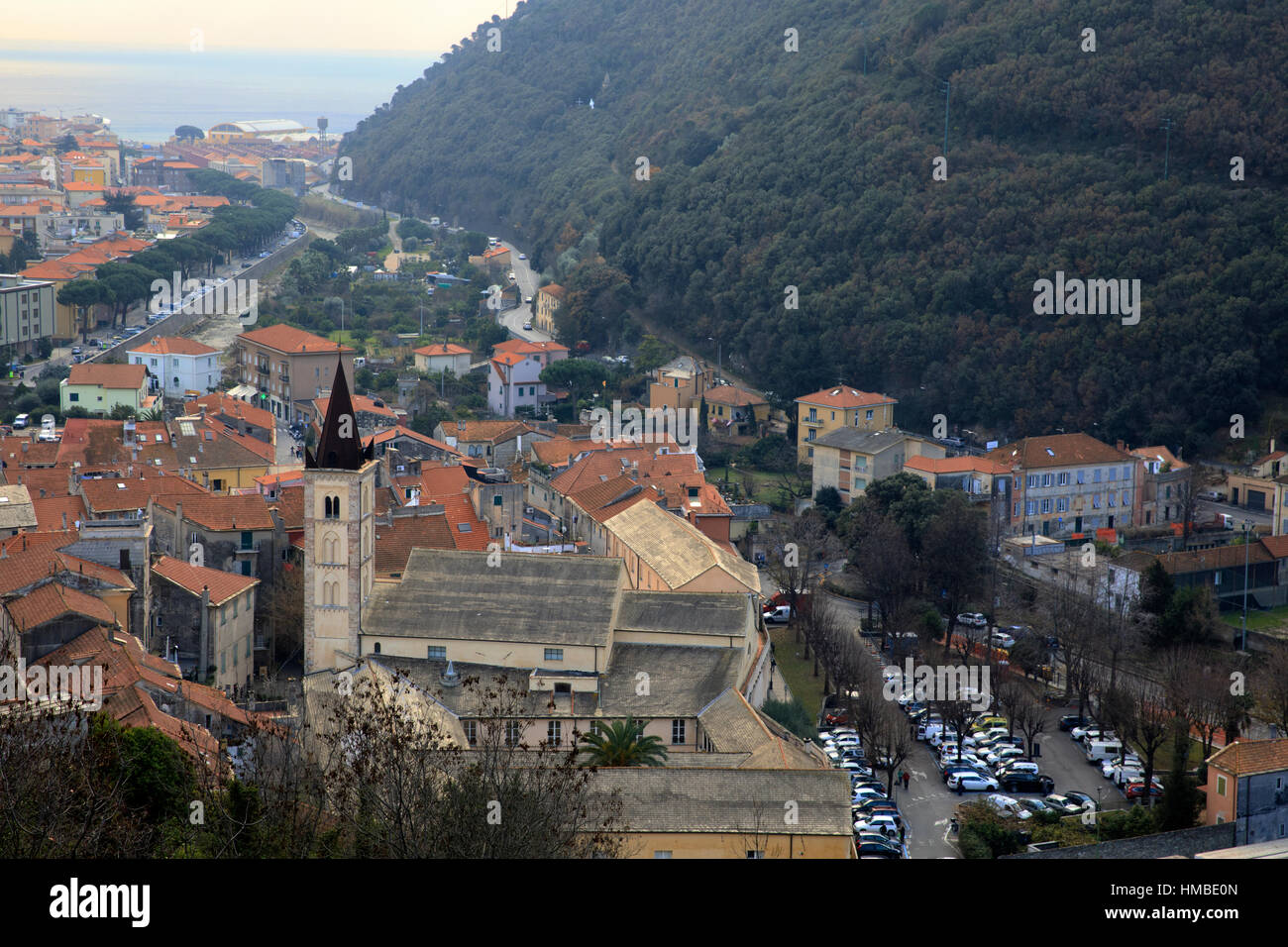 Finalborgo, Finale Ligure, Liguria, Italy Stock Photo - Alamy