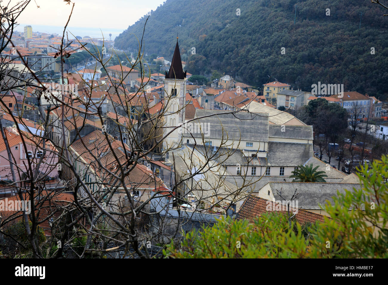 Finalborgo, Finale Ligure, Liguria, Italy Stock Photo - Alamy