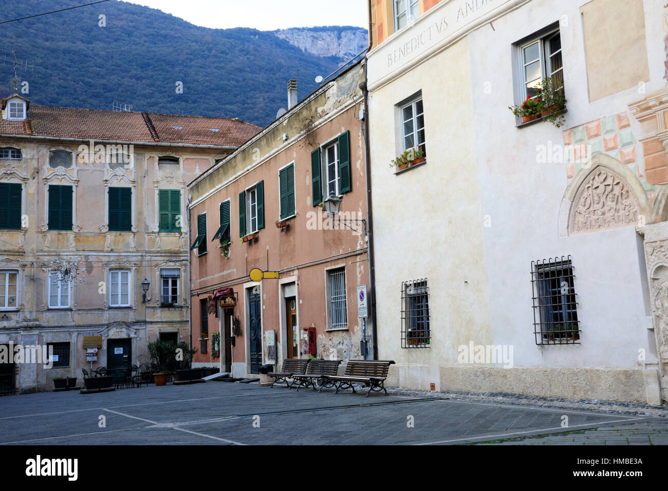 Old town finalborgo liguria italy hi-res stock photography and images ...