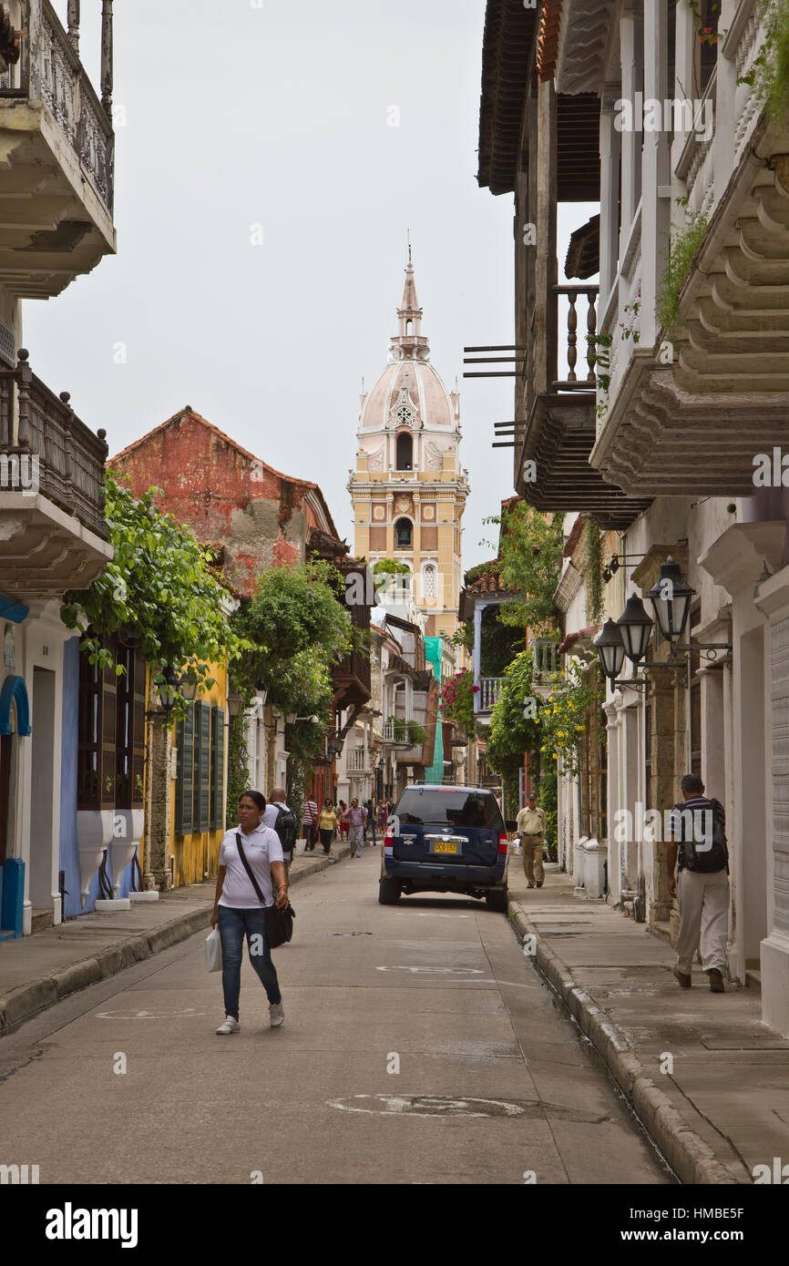 Cartagena colonial spanish architecture hi-res stock photography and ...