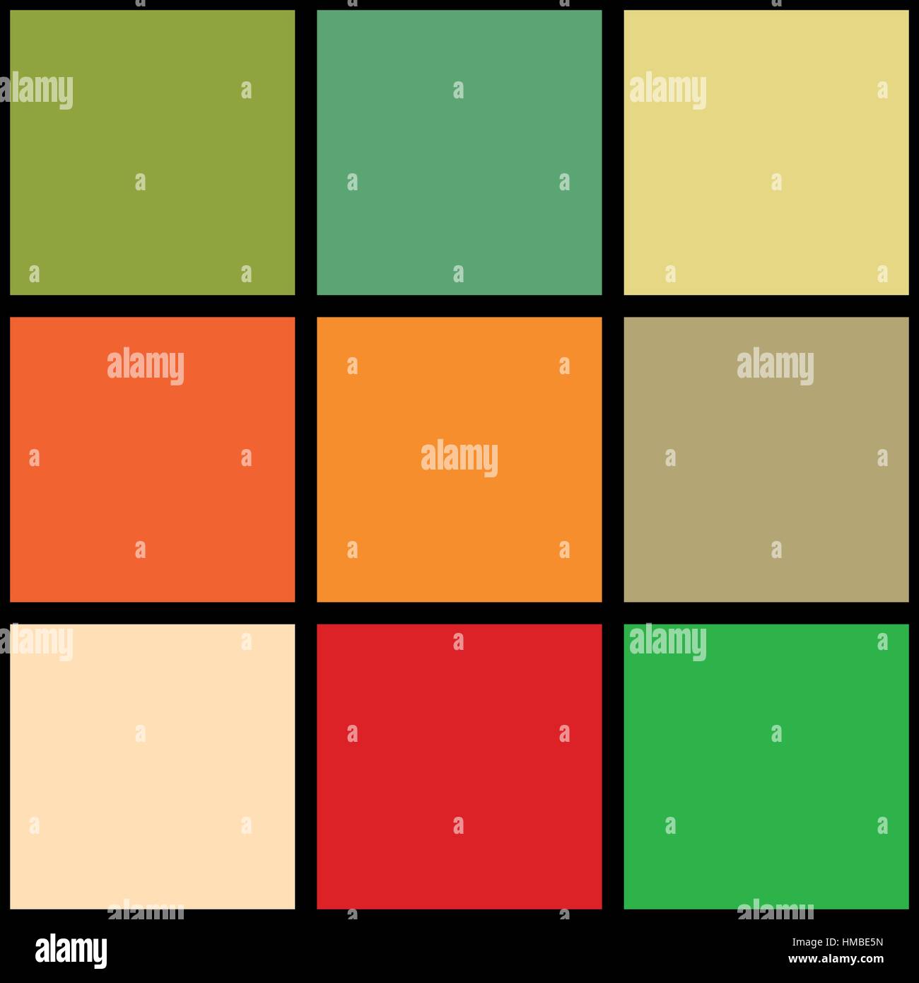 Bright mosaic seamless pattern background square tiles. Vector ...