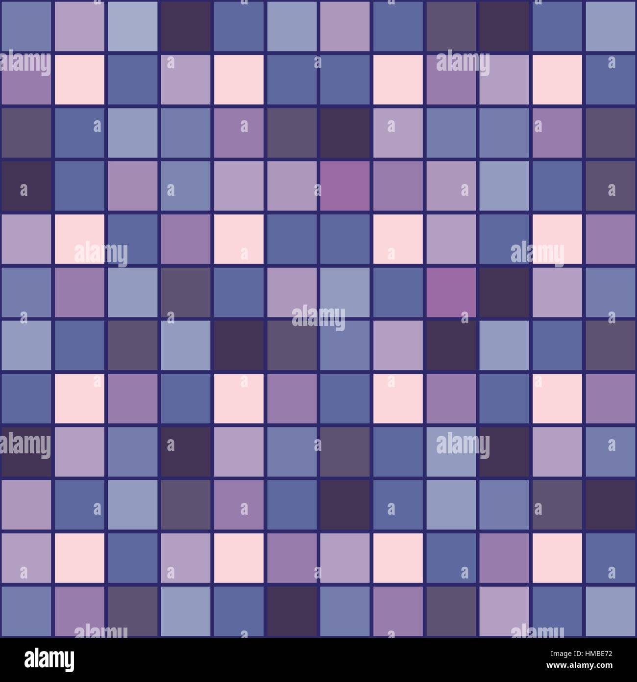 Bright mosaic seamless pattern background square tiles. Vector ...