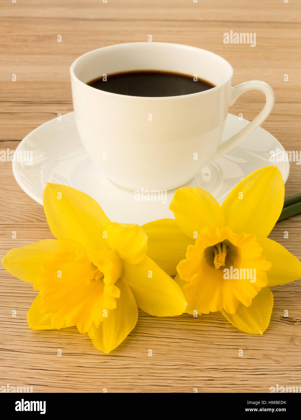 Daffodils coffee hi-res stock photography and images - Alamy
