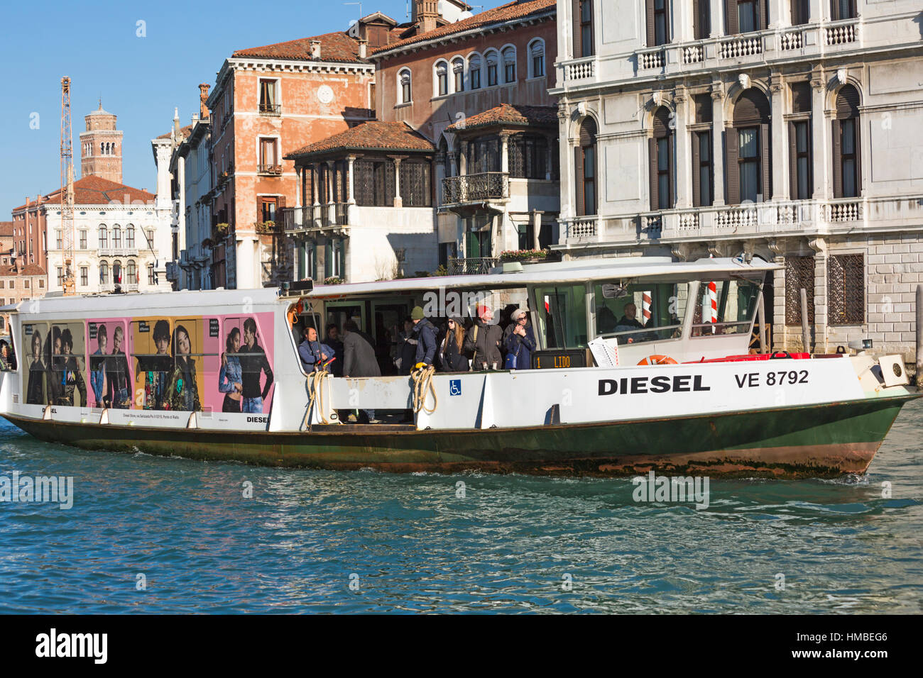 Vaporetto waterbus ferry boat hi-res stock photography and images - Alamy