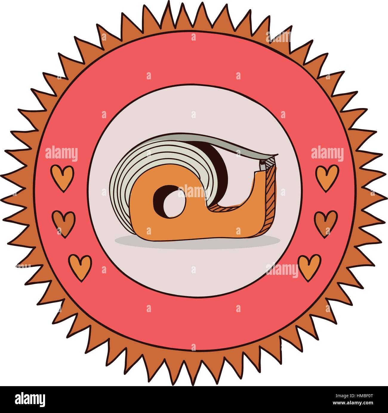 Sticky tape roller Stock Vector Images - Alamy