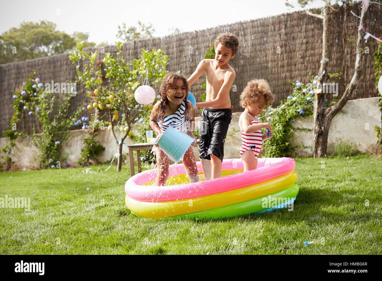 Back Yard Pool High Resolution Stock Photography and Images - Alamy