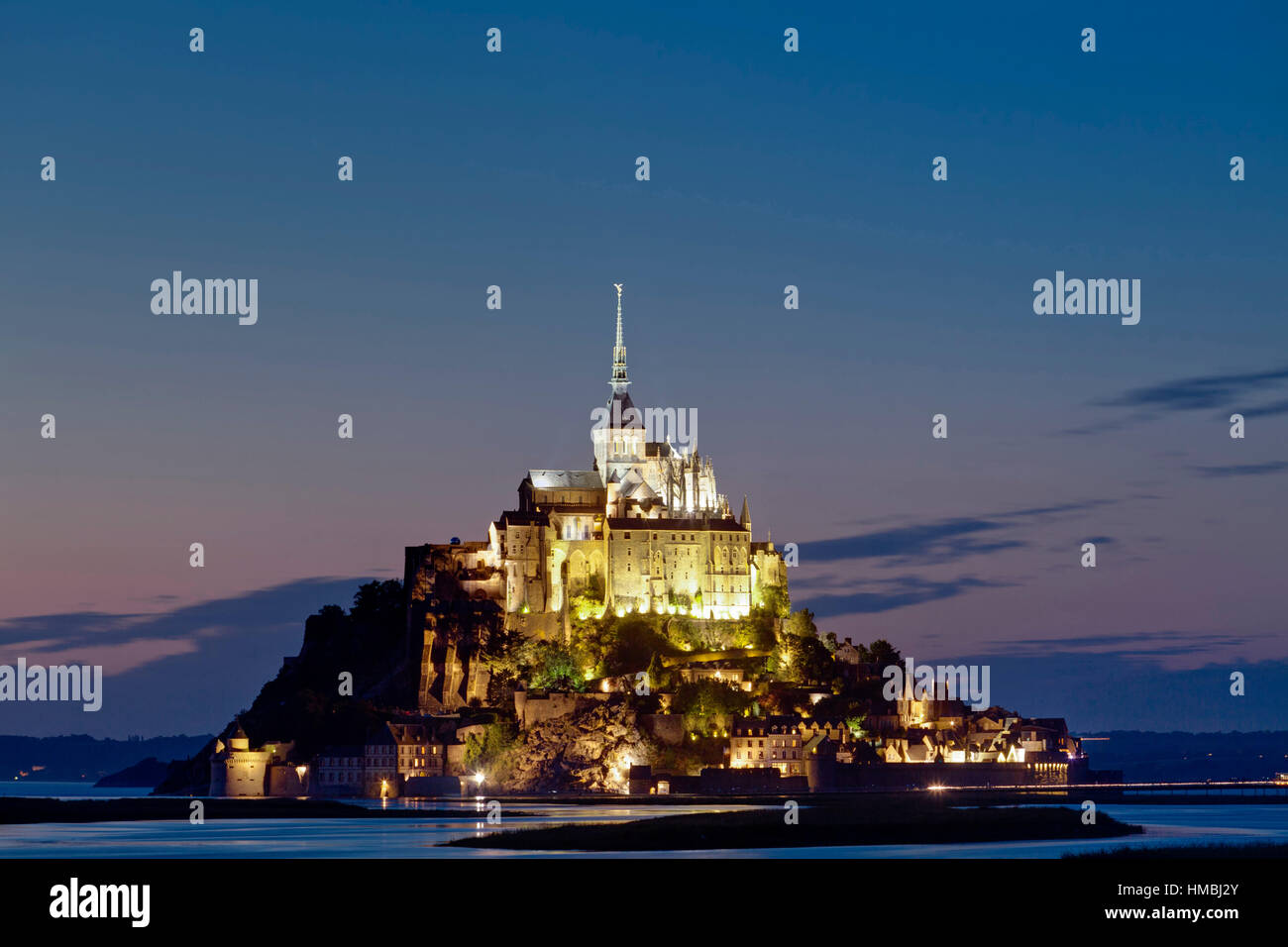 Mont Saint-Michel (Saint Michael's Mount) (50 Stock Photo - Alamy