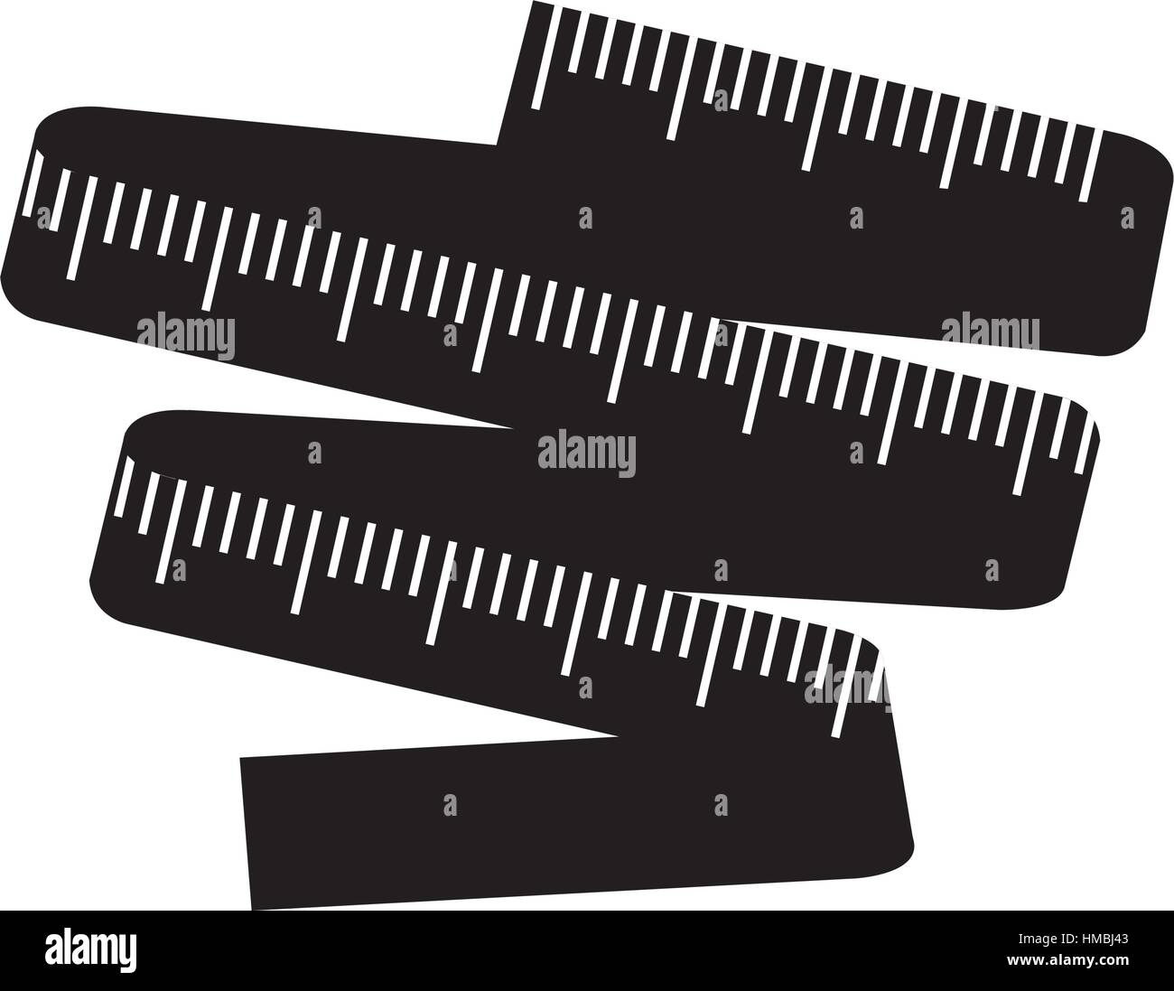 Tape Measure Silhouette