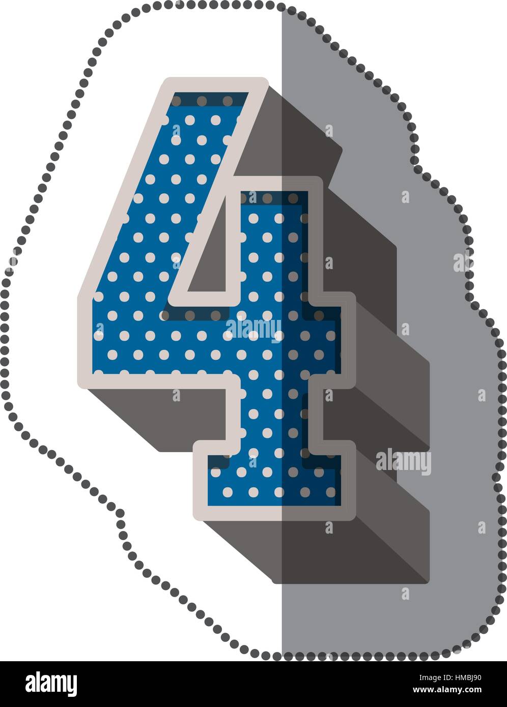 Polka dot font Stock Vector Images - Alamy