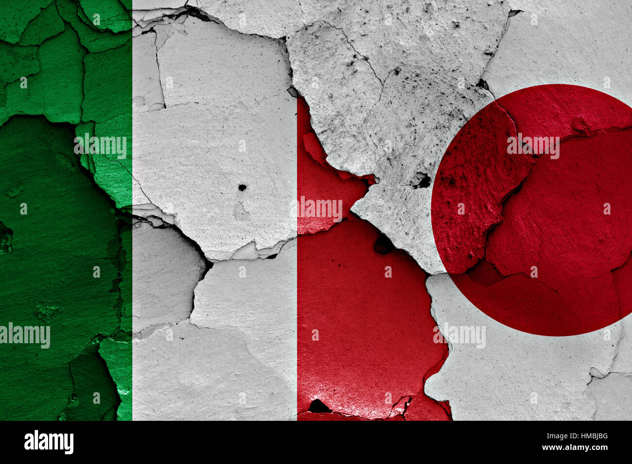 Japanese symbol painted on hi-res stock photography and images - Alamy