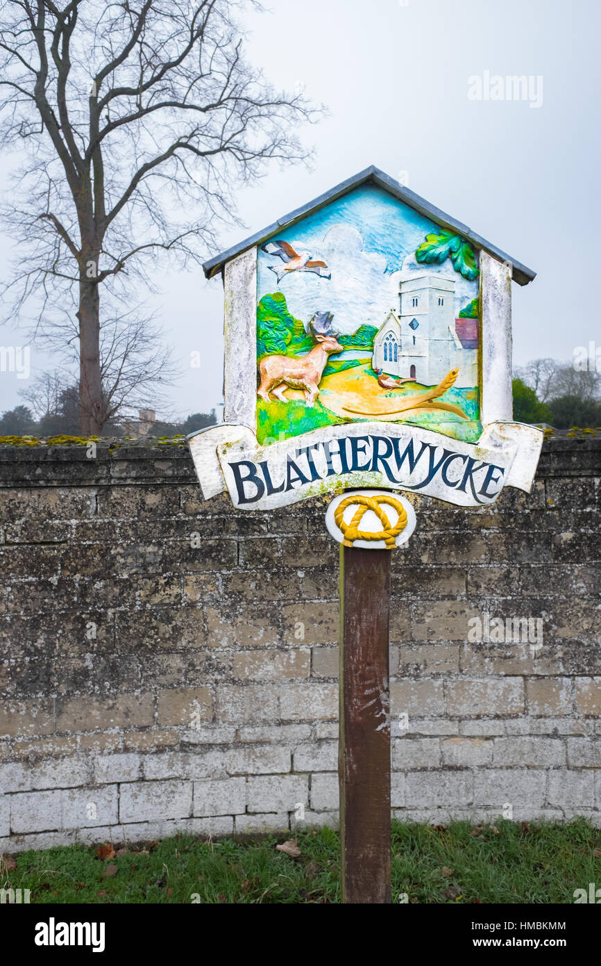 Blatherwycke village hi-res stock photography and images - Alamy