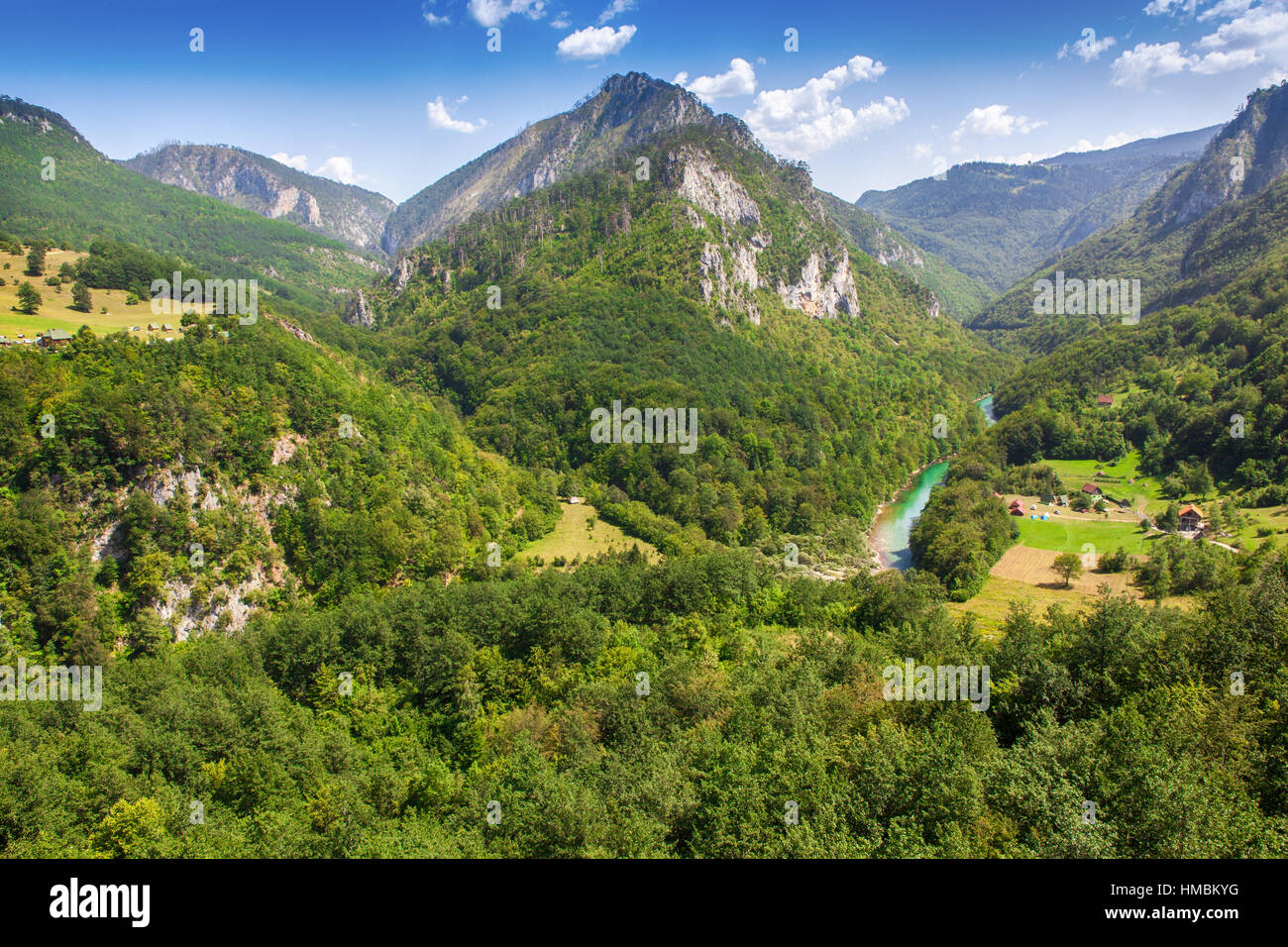 Beautiful colorful mountain landscape nature background Stock Photo - Alamy