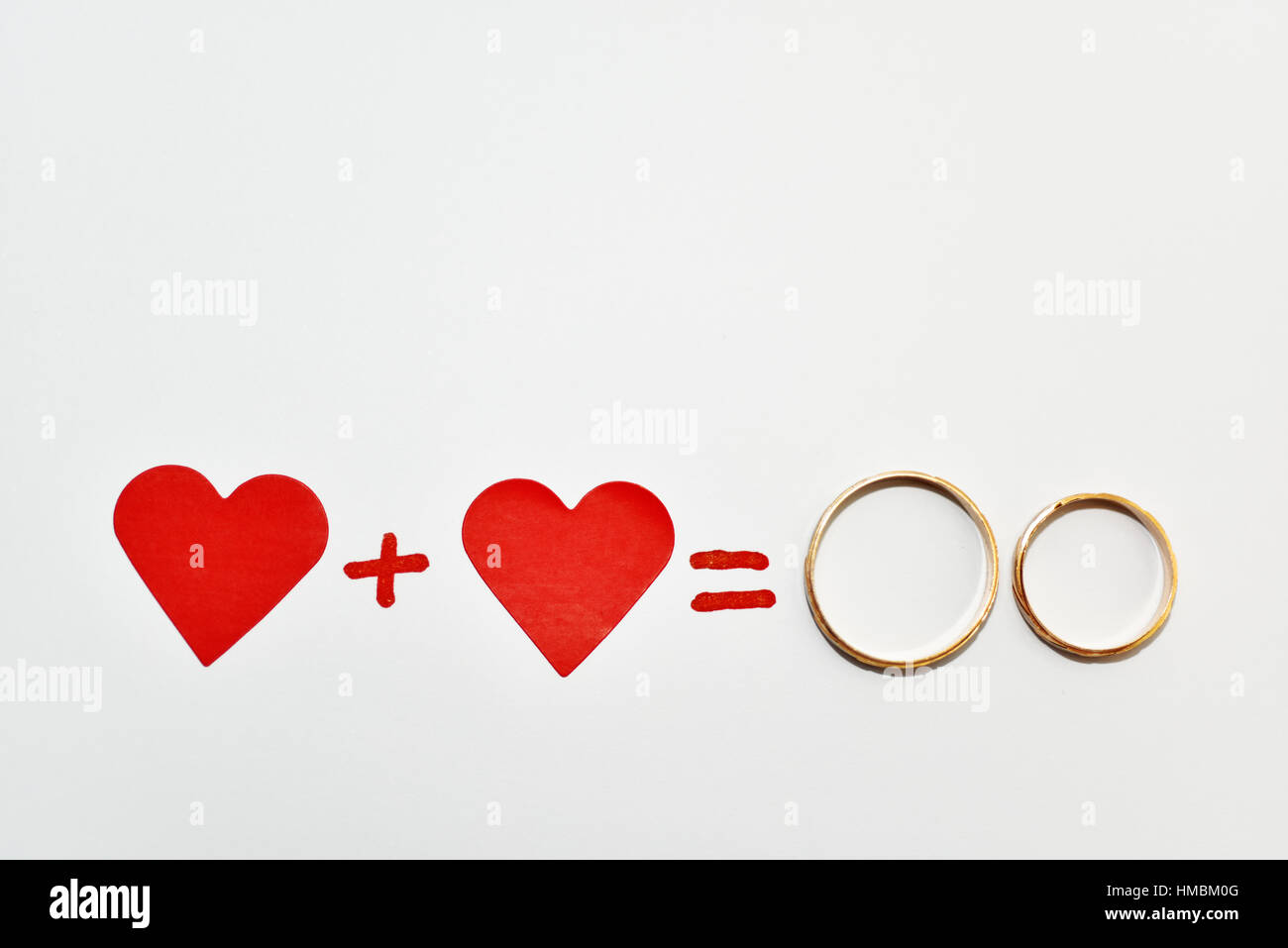 Abstract composition of weddings Stock Photo - Alamy