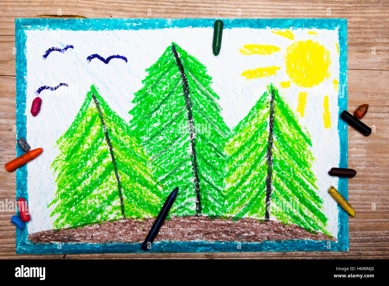 Cartoon Trees Hills High Resolution Stock Photography and Images - Alamy