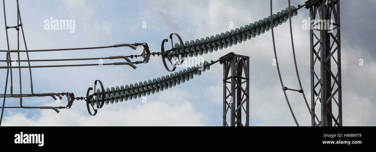 Electric power transmission lines. High voltage switchgear and ...