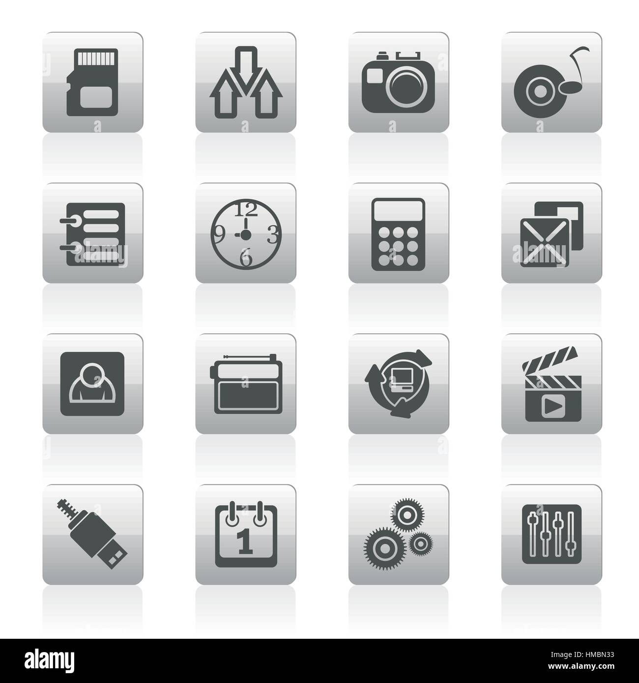 Business wallpaper in office Cut Out Stock Images & Pictures - Alamy