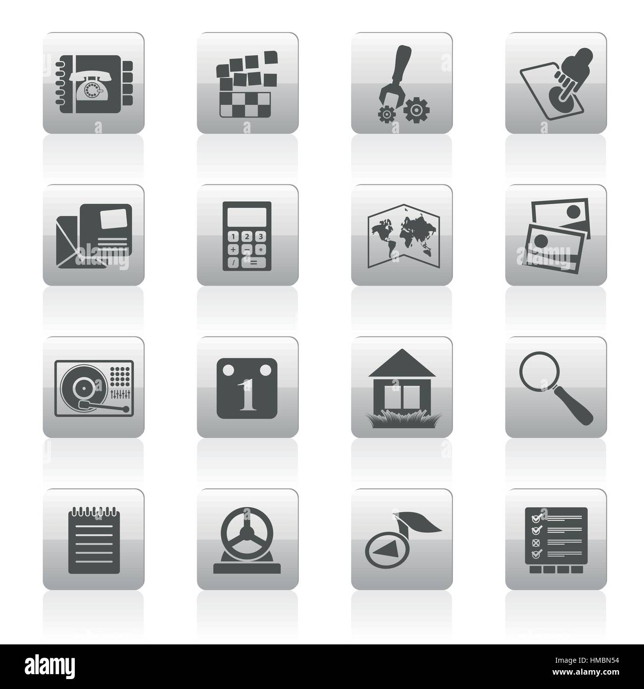 Mobile Phone and Computer icon Stock Vector Image & Art - Alamy