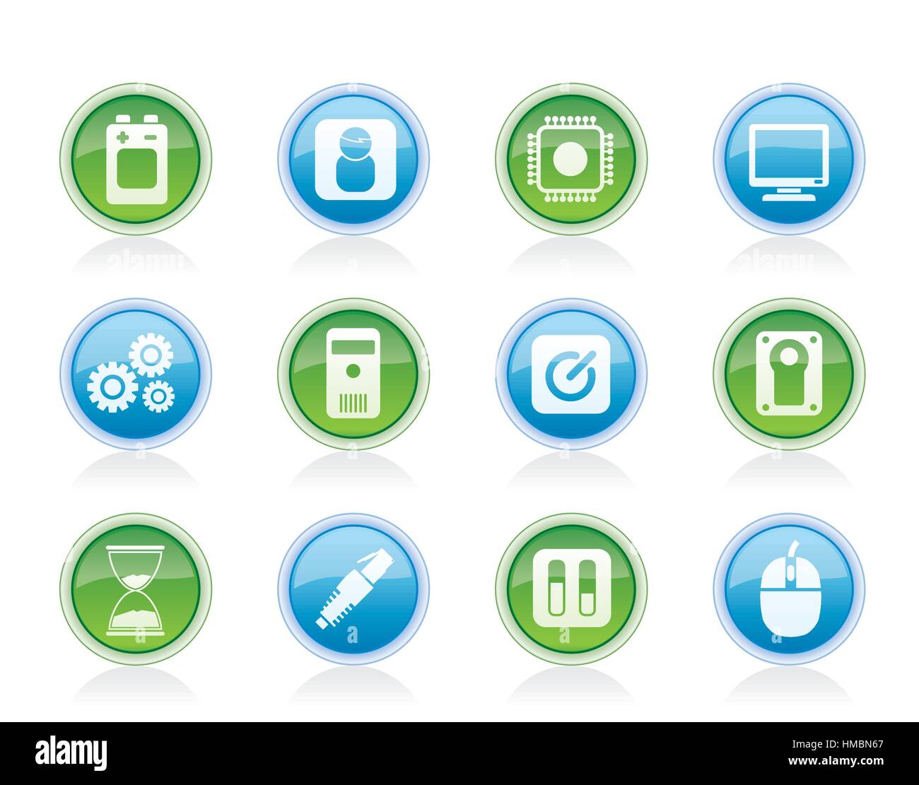Mobile phone processor Stock Vector Images - Alamy