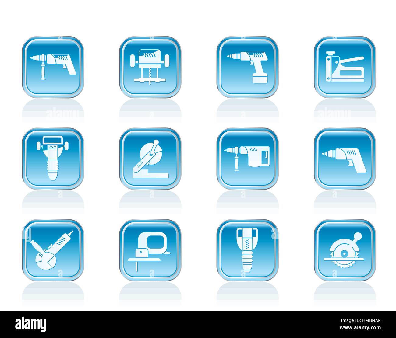 Building and Construction Tools icons Stock Vector Image & Art - Alamy