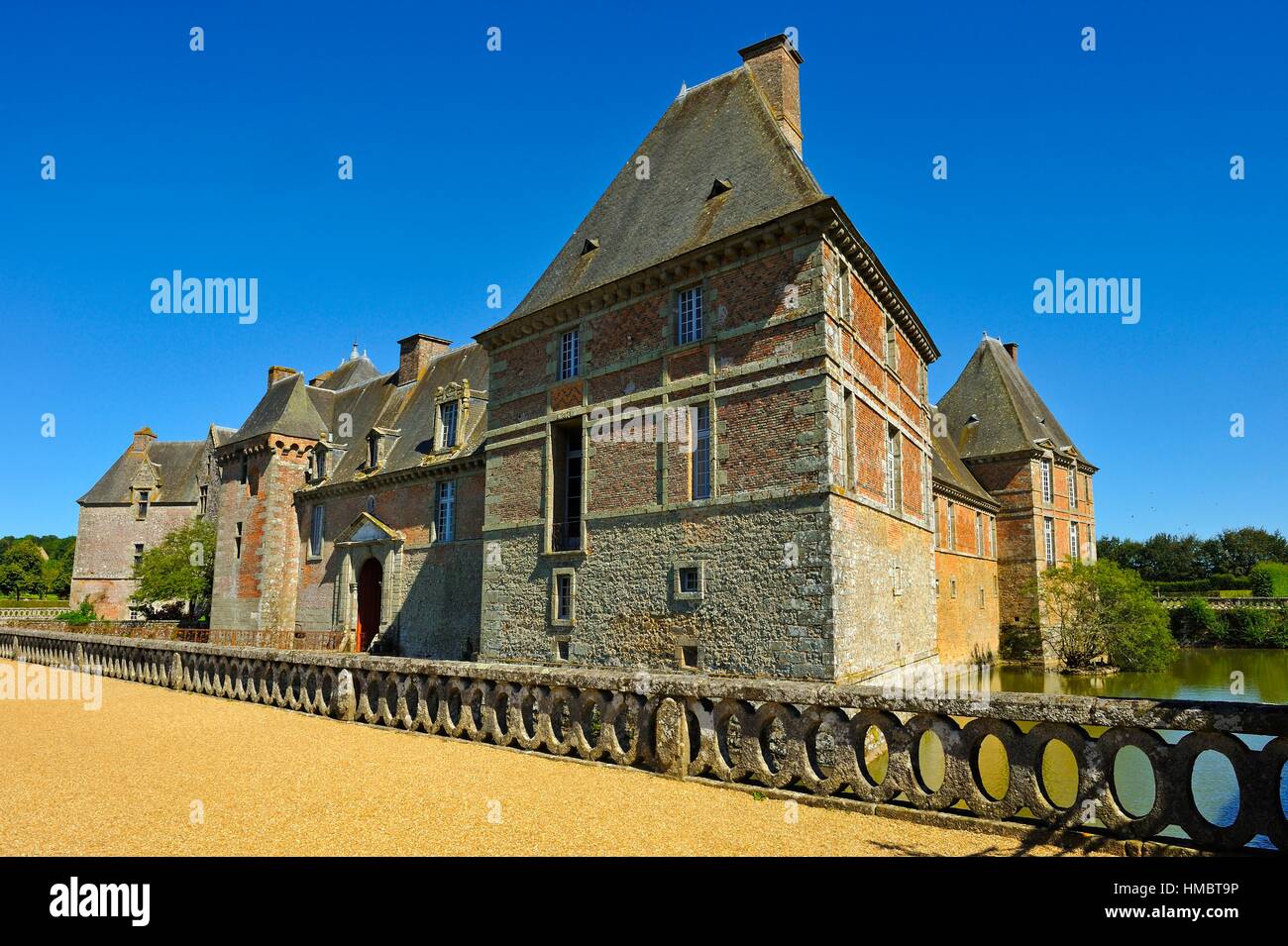 Carrouges chateau hi-res stock photography and images - Alamy