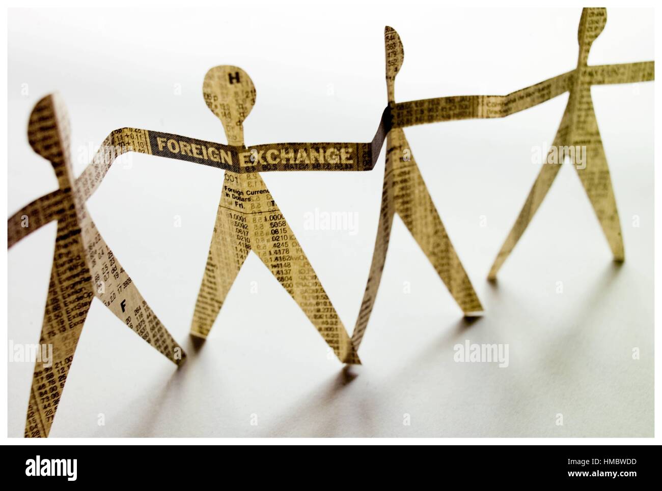 Cut out figures paper hi-res stock photography and images - Alamy