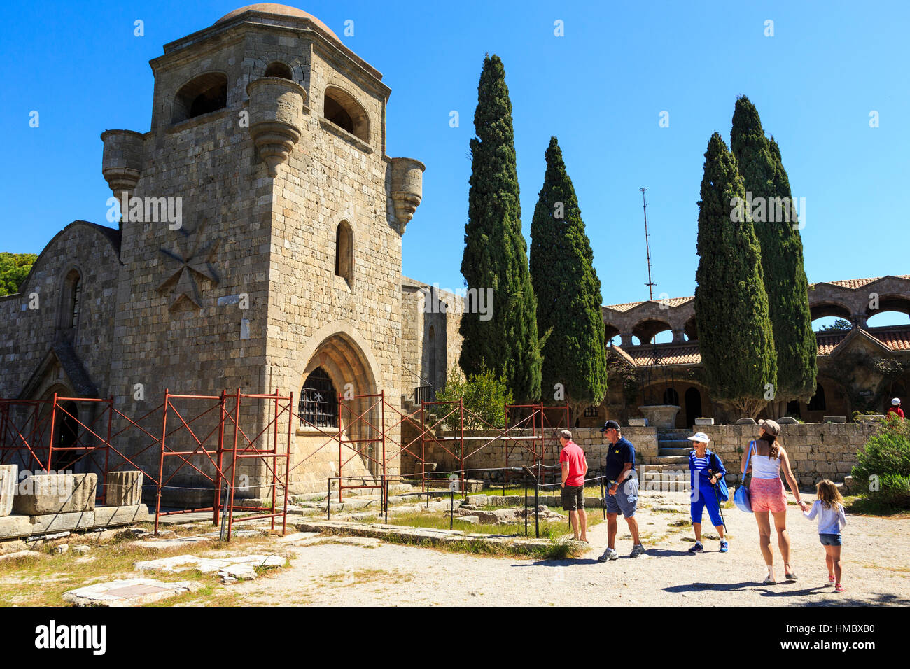 Filerimos monastery, rhodes, greece Stock Photo - Alamy