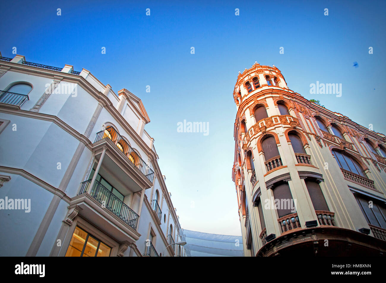 Buildings on tetuan street hi-res stock photography and images - Alamy