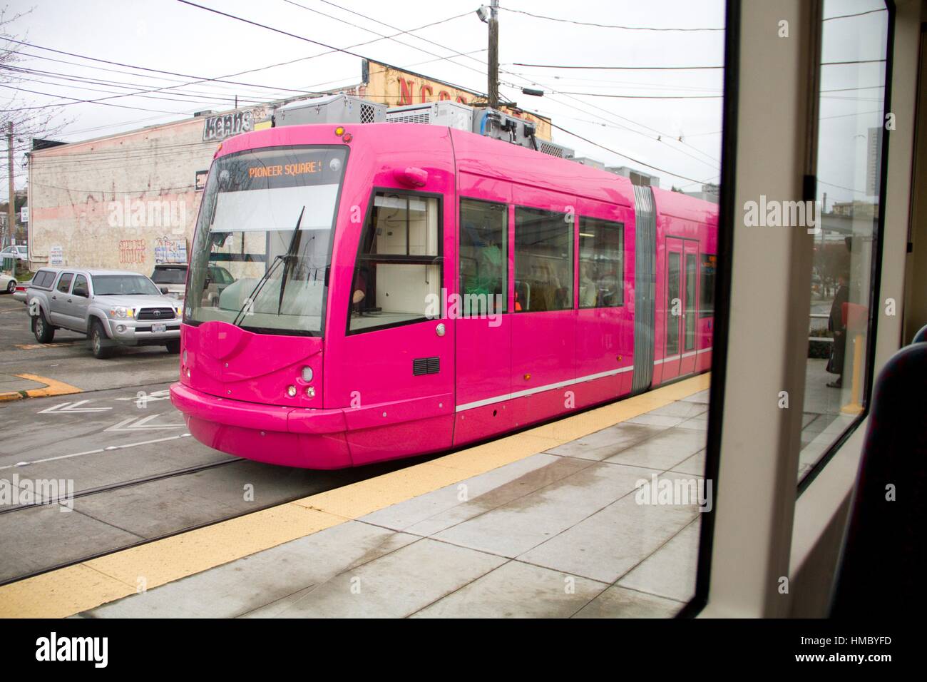 First hill streetcar hi-res stock photography and images - Alamy