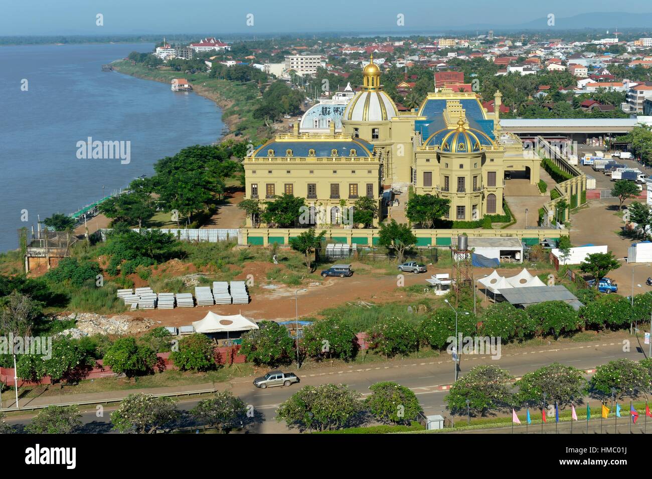 Pakse city hi-res stock photography and images - Alamy